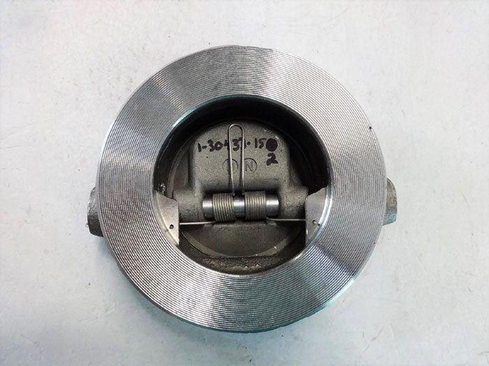 DANIEL CHEXTER 3" 150# PIVOT DISC CHECK VALVE, CF8M BODY, SS DISC, CAT ...