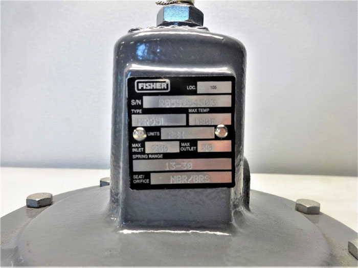 Fisher MR95L Pressure Regulator, 1/2" NPT, 250 PSI Max