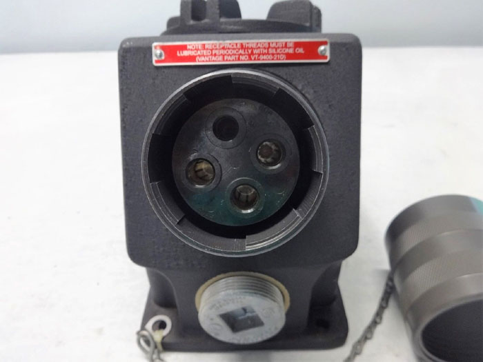 Vantage Technology 480V 60A Receptacle Assembly GD-B1720-40SL-AH