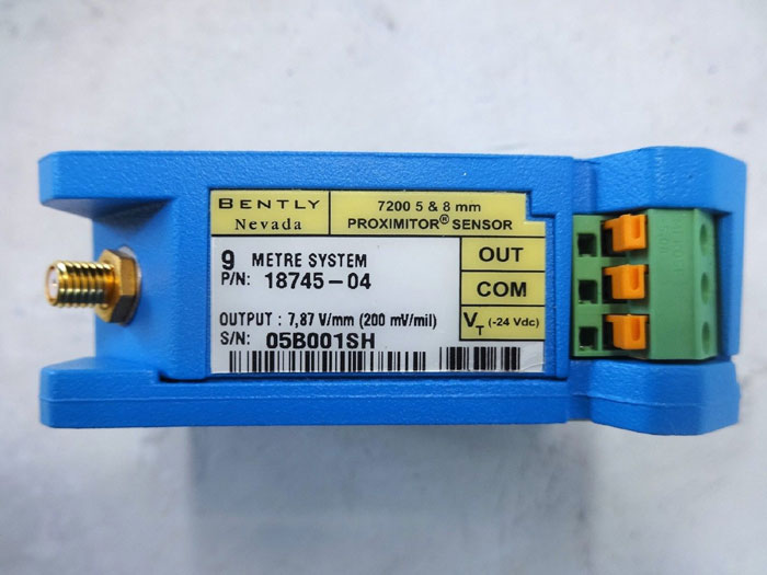 Bently Nevada 7200 5/8mm Proximitor Sensor 18745-04