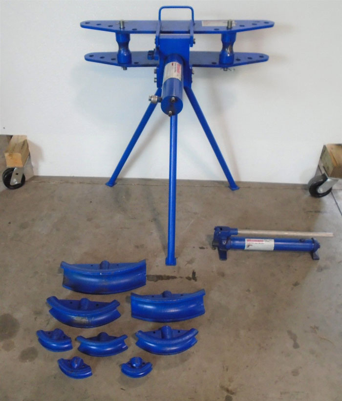 Westward 15 Ton Hydraulic Pipe Bender 1vw36