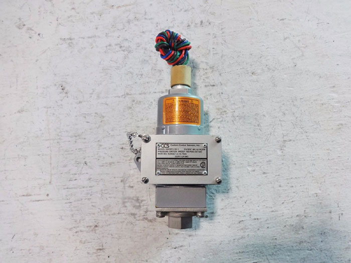 CUSTOM CONTROL SENSORS PRESSURE SWITCH 646GZE1-7011