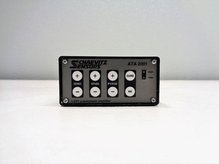 Schaevitz Sensors ATA 2001 LVDT Signal Conditioner, Part# 02291327-000